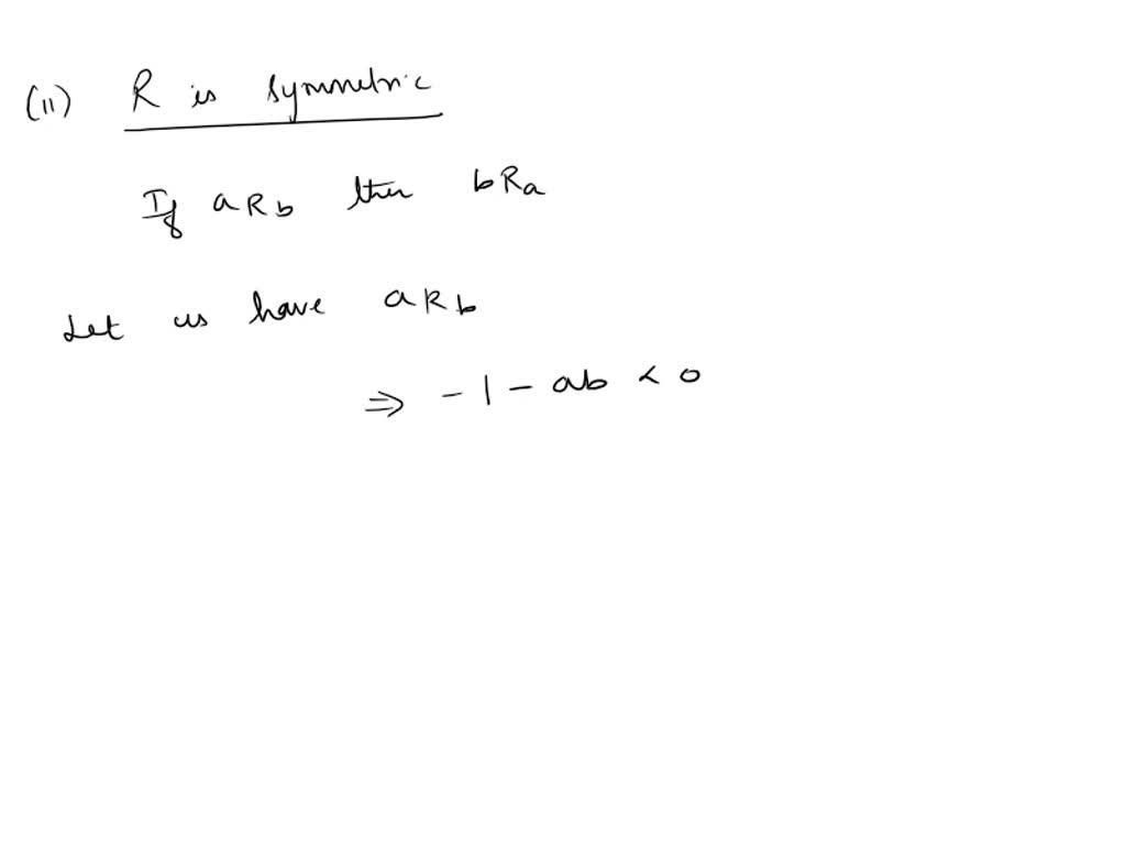 Solved Let Z Be The Set Of Integers And R Be The Relation On Z Defined