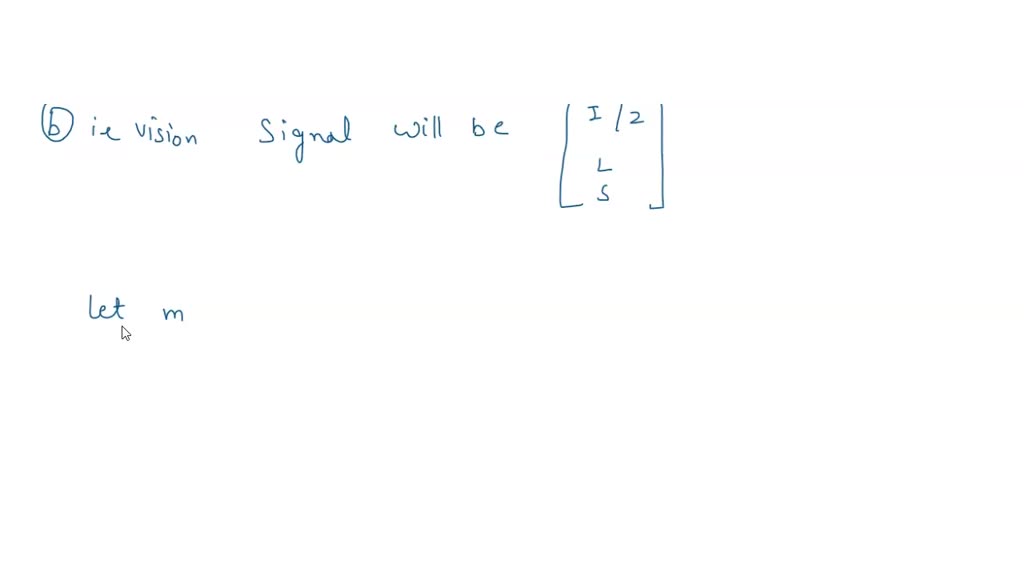 SOLVED: The color of light can be represented in an RGB vector where R ...