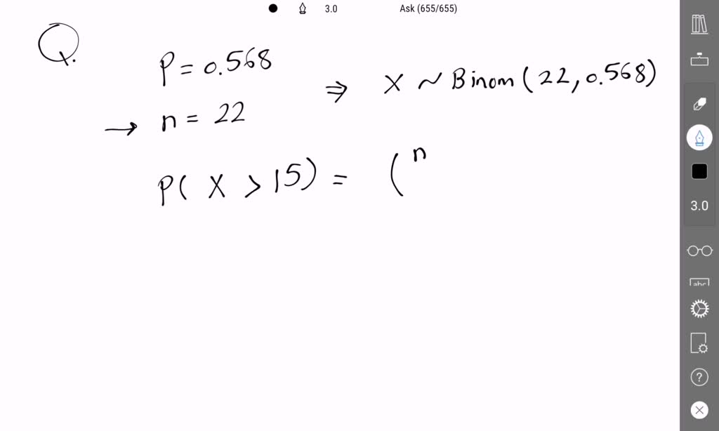 SOLVED: The probability of winning on an arcade game is 0.568. If you ...