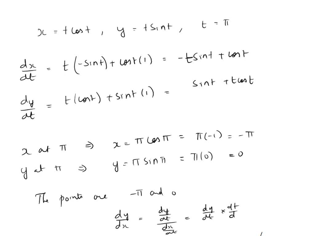 SOLVED: Find an equation of the tangent to the curve at the point ...