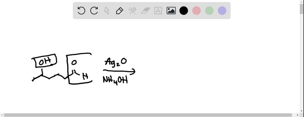SOLVED: Question 36 Oxidation of the aldehyde group in the molecule ...