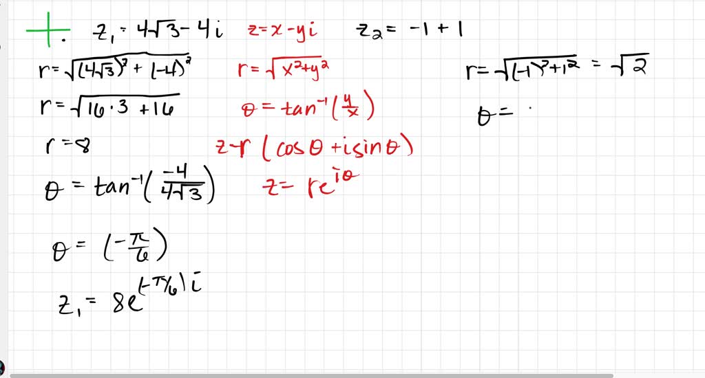 SOLVED: Q7. For the two impedances Z1 and Z2 in Fig. Q7, draw Z1, Z2 ...