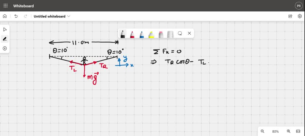 SOLVED: Arlene is to walk across a "high wire" strung horizontally ...