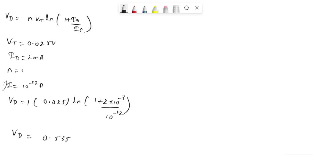 SOLVED: Four diodes are connected in parallel: anodes joined together ...