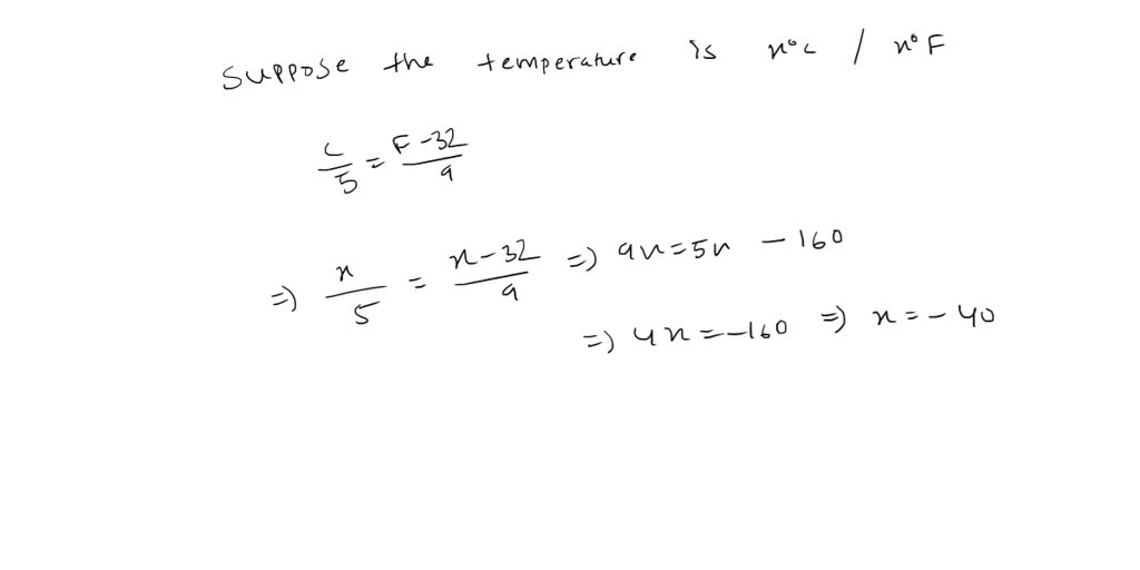 SOLVED: boiling point = of water the Fahrenheit temperature is 112 ...