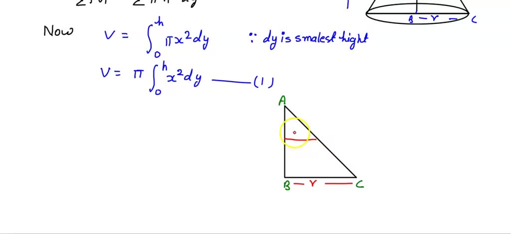 VIDEO solution: Use the method of slicing to derive the formula for the ...