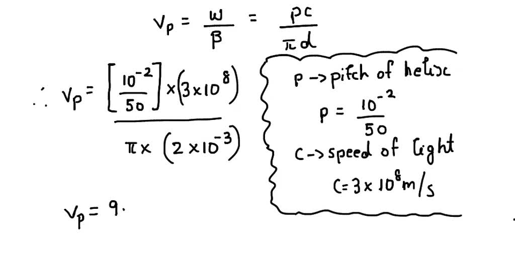 Subject: ELECTRICAL ENGINEERING EET 730 ASSIGNMENT 6.a) A helical TWT ...