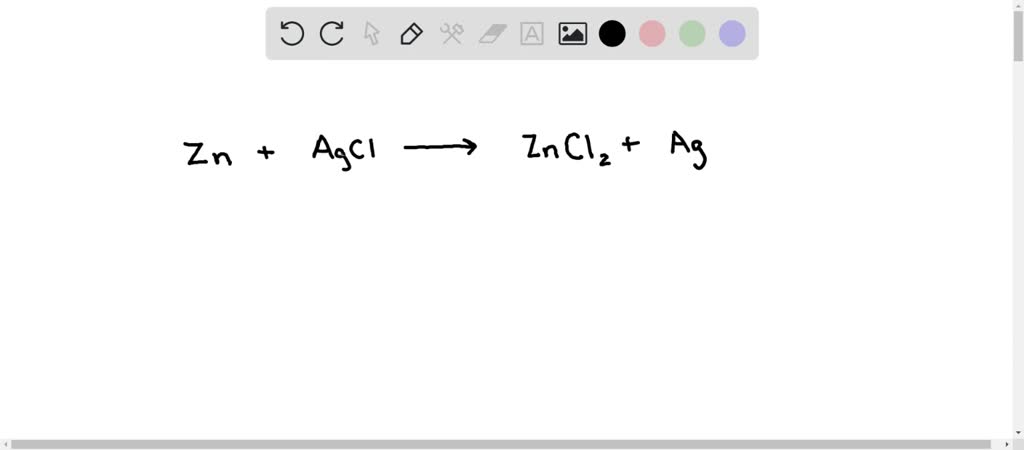 SOLVED: Write the balanced chemical equation for the reaction of zinc ...