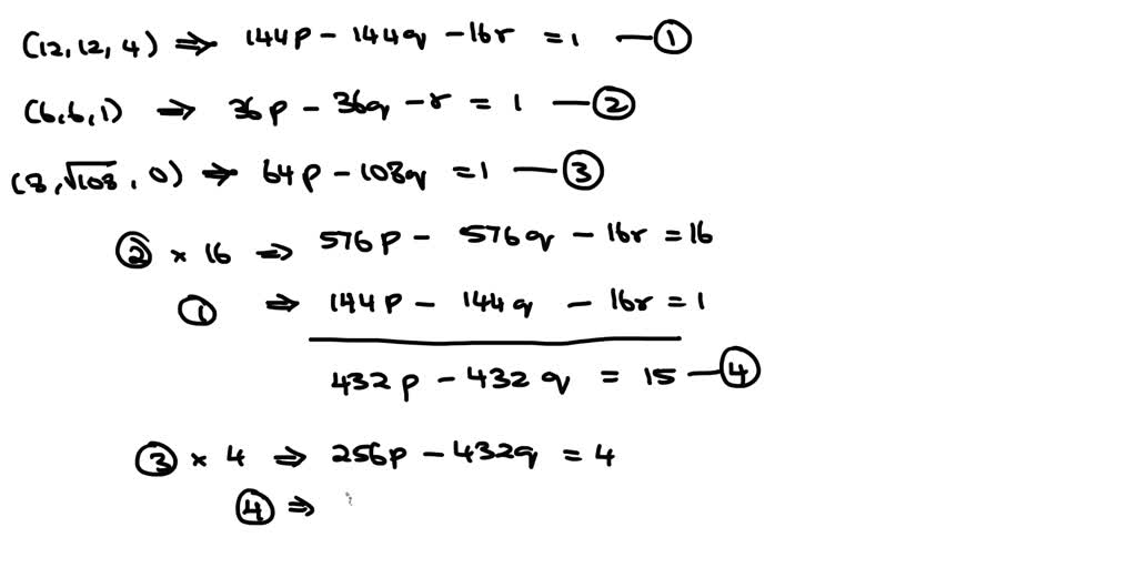 SOLVED: For the above plot of the two-sheeted hyperboloid ("-( ) -(e ...