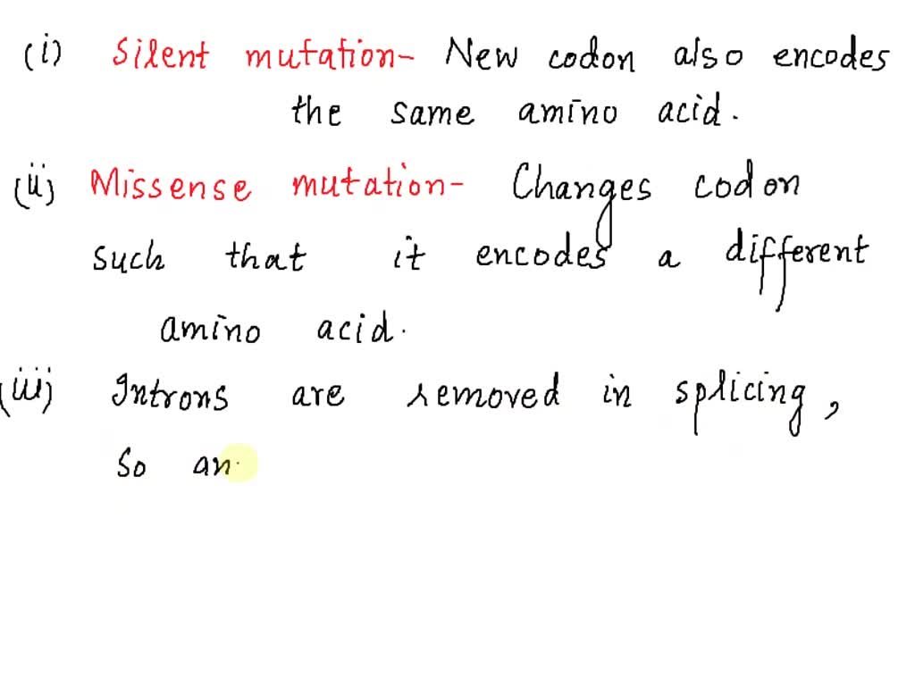 SOLVED: Which of the following are true about frameshift mutations? (select all that apply ...
