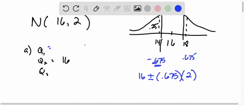 A variable is normally distributed with mean 8 and standard...