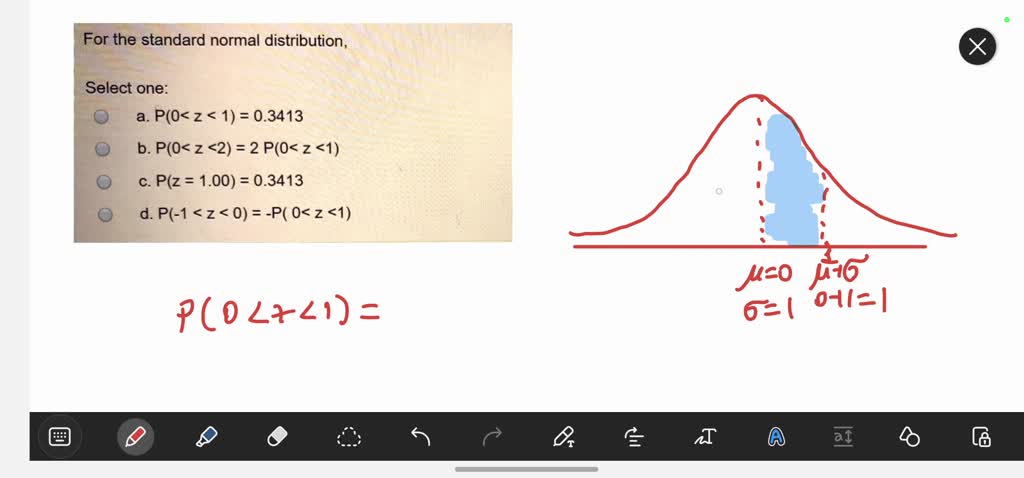 SOLVED: This question is for you to review using the standard normal ...