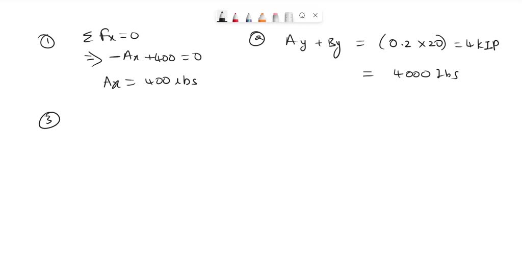 SOLVED: Question 1: For the system shown to the right, find the ...