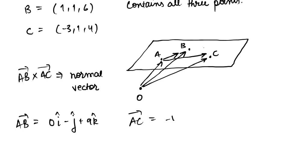 MCV4U Chapter 8 AFL AAL A=(1,2,-3), B=(1,1,6), and C=(-3,1,4) are ...