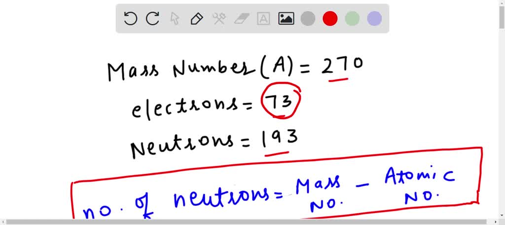 SOLVED: Determine the mass number of: (2 points) A barium atom with 79 neutrons: sulfur atom ...