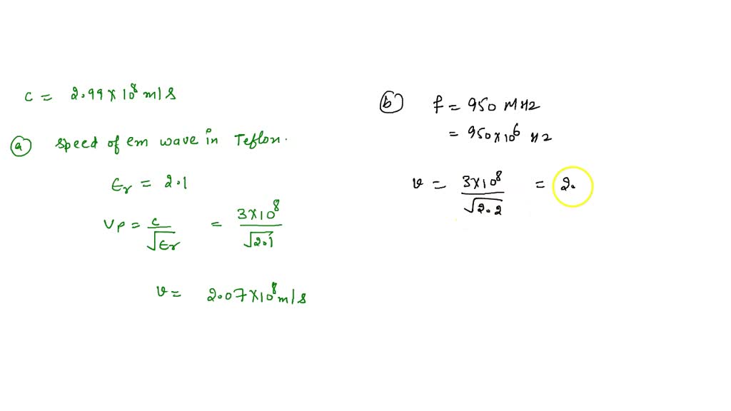 SOLVED Use C 2 998 X 10 8 M s When C Is Required In Calculations 2