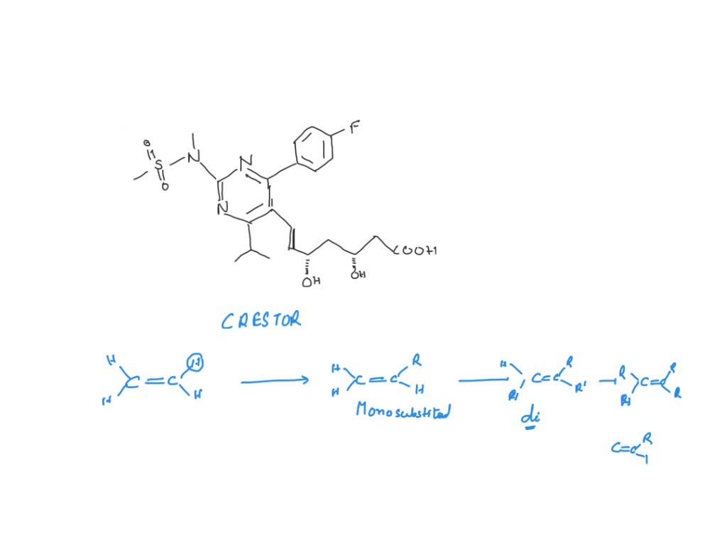 SOLVED: 26 The structure Crestor@) (rosuvastatin), medication used to ...
