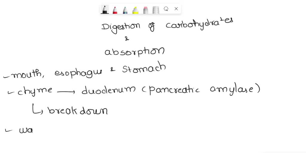 SOLVED: Compare the DIGESTION of carbohydrates, fats and proteins in ...