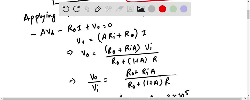 A 741 op-amp has an open-loop voltage gain of 2 x 10^5, input resistance of 2 MÎ©, and output ...