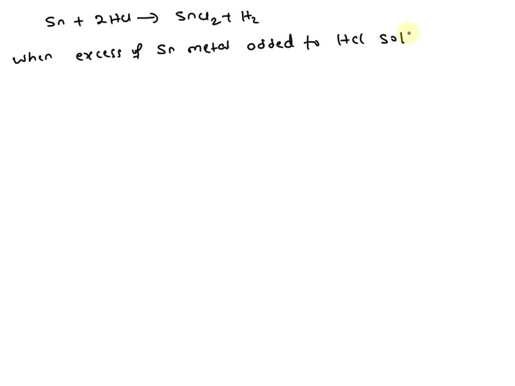 SOLVED: Iron Lab: If you look carefully, there are pieces of tin metal ...