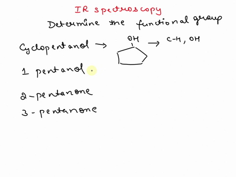 Cyclopentanol Ir