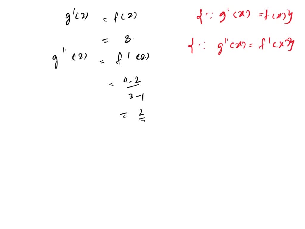Solved Texts Fx Gx And Px Are Three Continuous Functions Selected Values Of Fx And Gx Are 