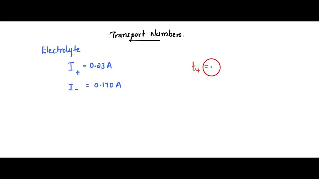 SOLVED: Problem 1 (30 points) Calculate the ionic conductivity and the ...