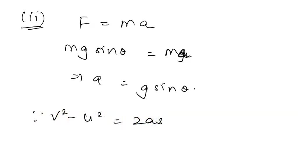 SOLVED: speed frictionless 30* ramp by a constant horizantal A 100-kg ...