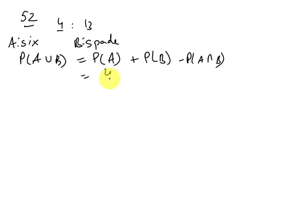 SOLVED: A standard deck of 52 playing cards contains 4 suits (hearts ...