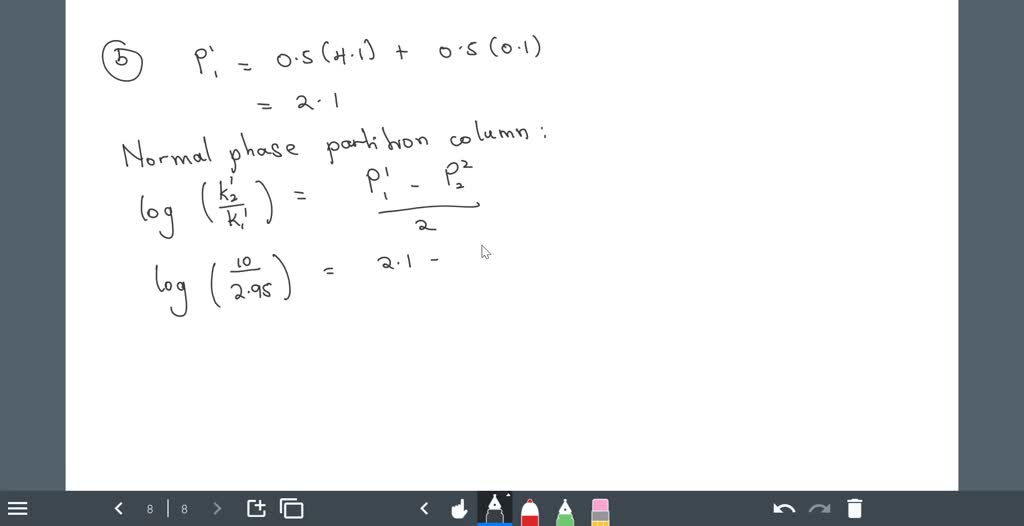 SOLVED: In a normal phase column, when 50% n-hexane and 50% chloroform ...