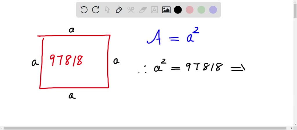 SOLVED: Wyoming is an approximately square-shaped state. The area of ...