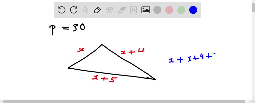 SOLVED: 5. Two angles of a triangle are 30* and 55" and the longest side is 34 m. Find the ...