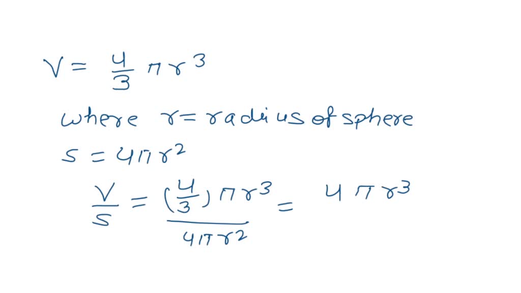 SOLVED: 'A sphere and a cube have equal surface areas show that the ...