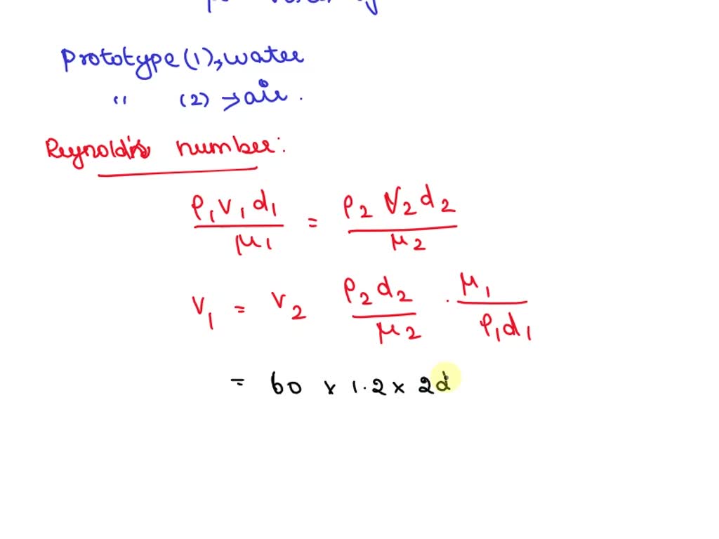 SOLVED: 4. A torpedo-shaped object 900 mm diameter is to move in air at ...