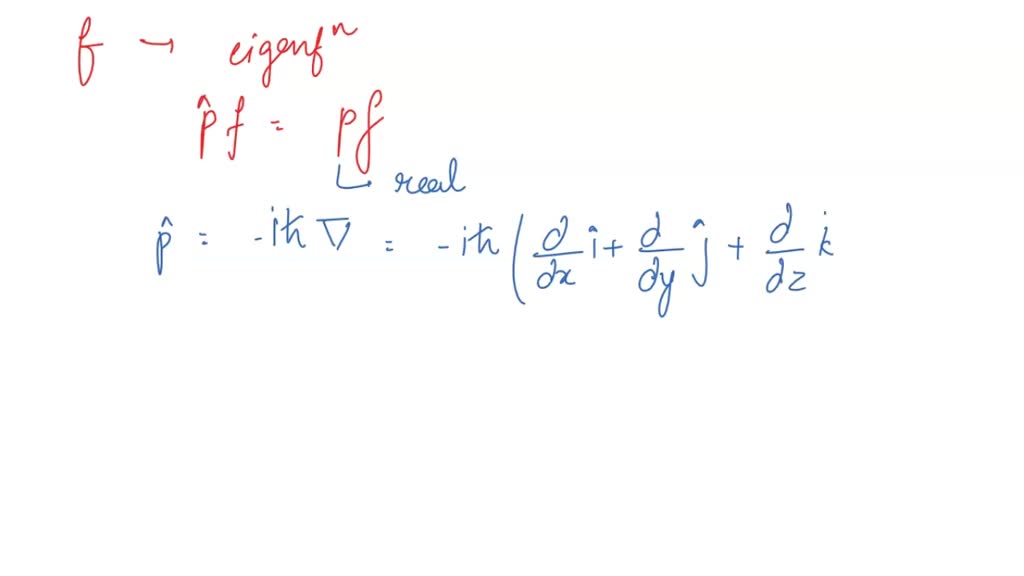 Solved Which Of The Following Functions Is An Eigenfunction Of The Linear Momentum Operator