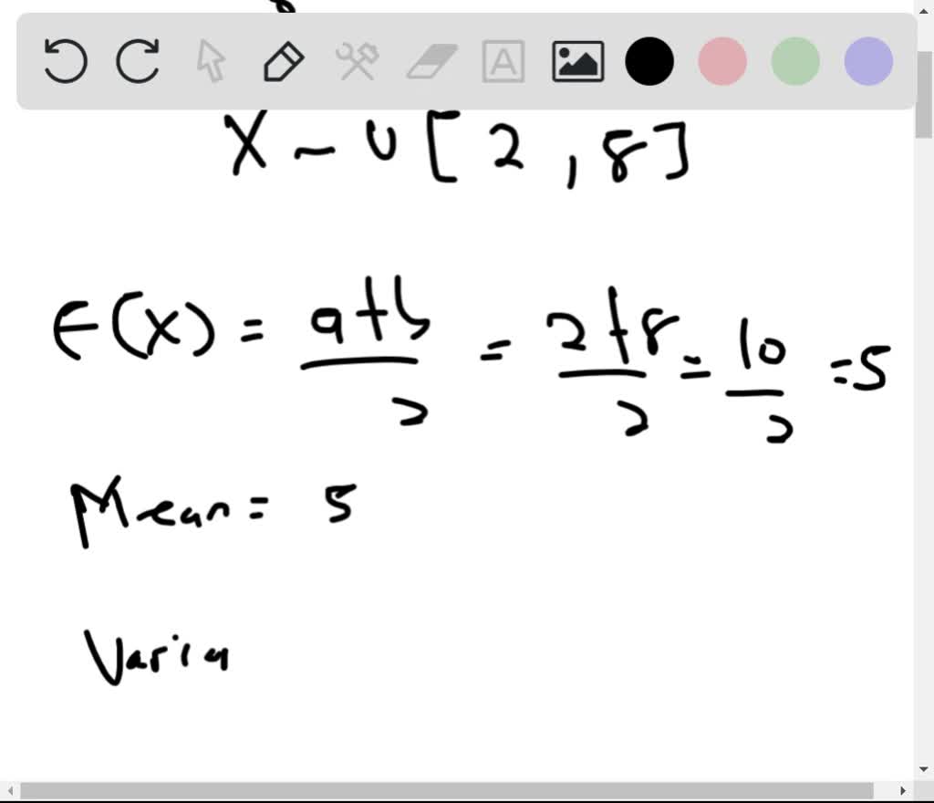 SOLVED: The probability density function for a random variable X with a ...
