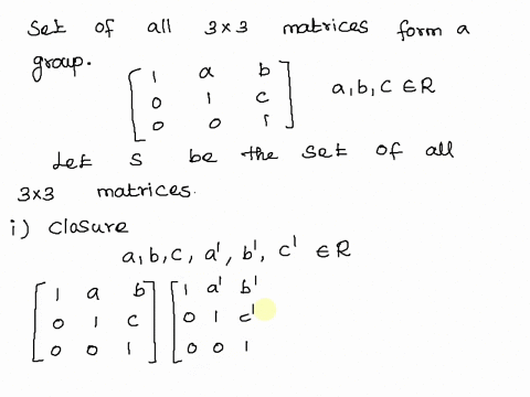 36. Prove that the set of all 3 ! 3 matrices with real...