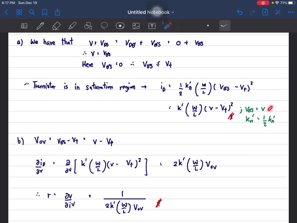 When the drain and gate of a MOSFET are connected tog… - SolvedLib