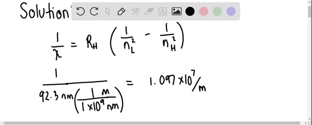Solved A Ground State Hydrogen Atom Absorbs A Photon Of Light Having A