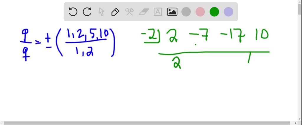 SOLVED: The function below has at least One rational zero: Use this fad ...
