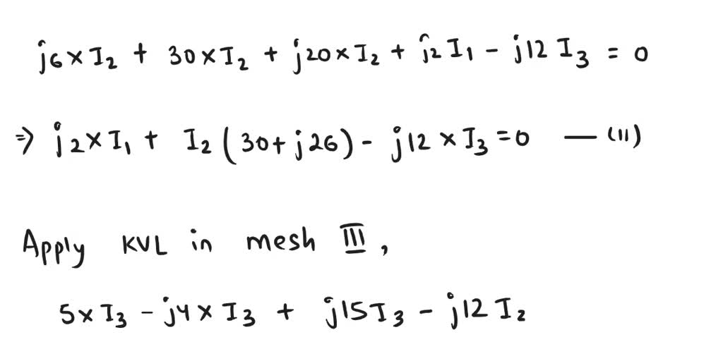 SOLVED: Find currents I1, I2, and I3 in the circuit of Figure 1. [25 Marks] Figure 1: j2 Q j12 ...