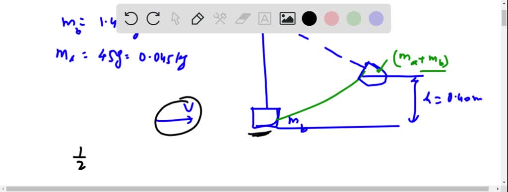 The 45-g arrow is launched so that it hits and embeds in a 1.45 kg ...