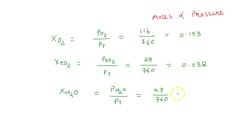 SOLVED: 4.(3) The partial pressures of inhaled air and exhaled air are shown in the table below ...