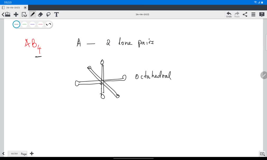 solved-in-the-ab4-molecule-there-are-2-lone-pairs-of-electrons-on-the