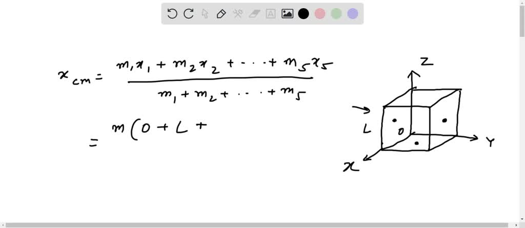 SOLVED: The figure shows cubical box that has been constructed from ...