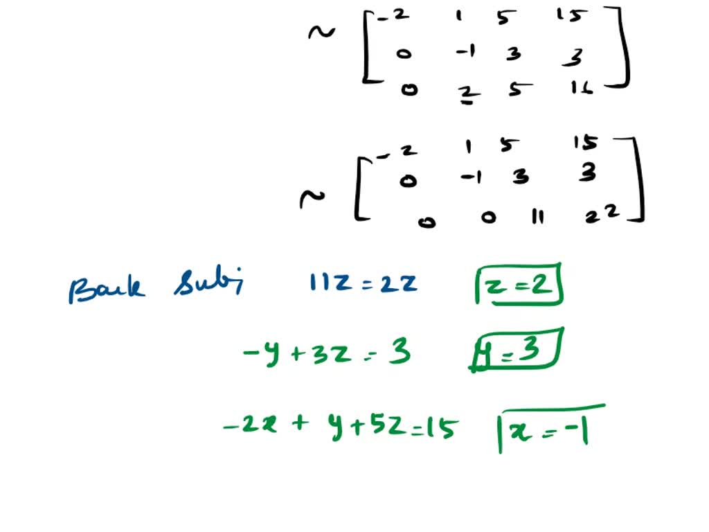 Solved Write A Matlabpython Function For Gaussian Elimination With Partial Pivoting And Use It