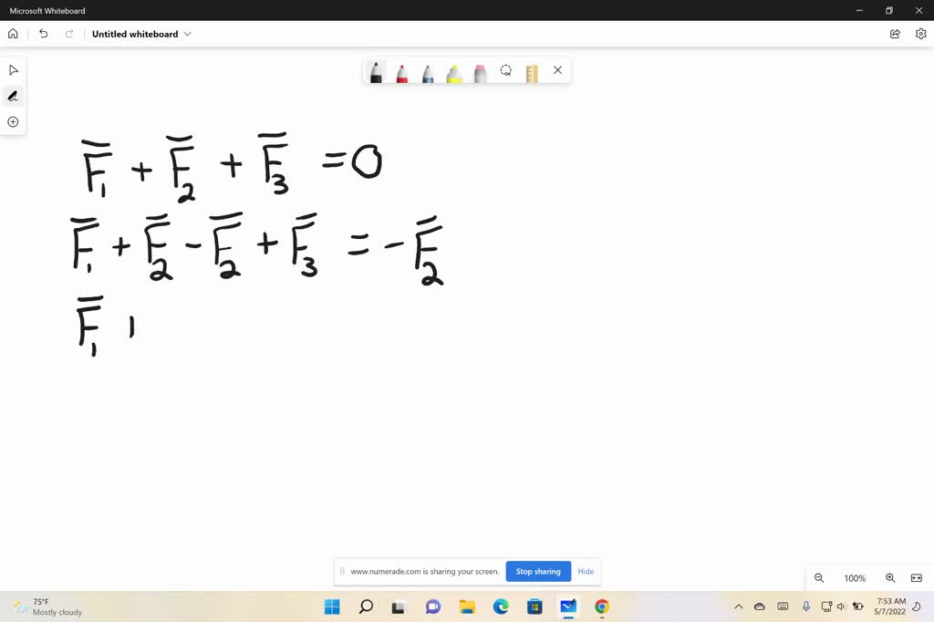 SOLVED: 'An object under the action of three forces f1 f2 and f3 is in equilibrium. If the ...