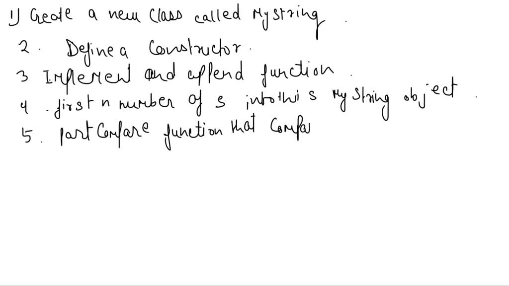 Solved Mystring Is Declared As A String And Is The Only Variable Declared Which Is A Valid 7147