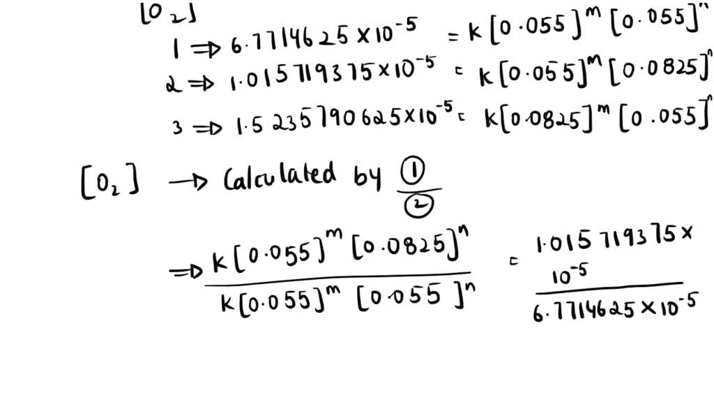 Solved 3 The Rate Constant For The Rate Determining Step Is L Mol Sec