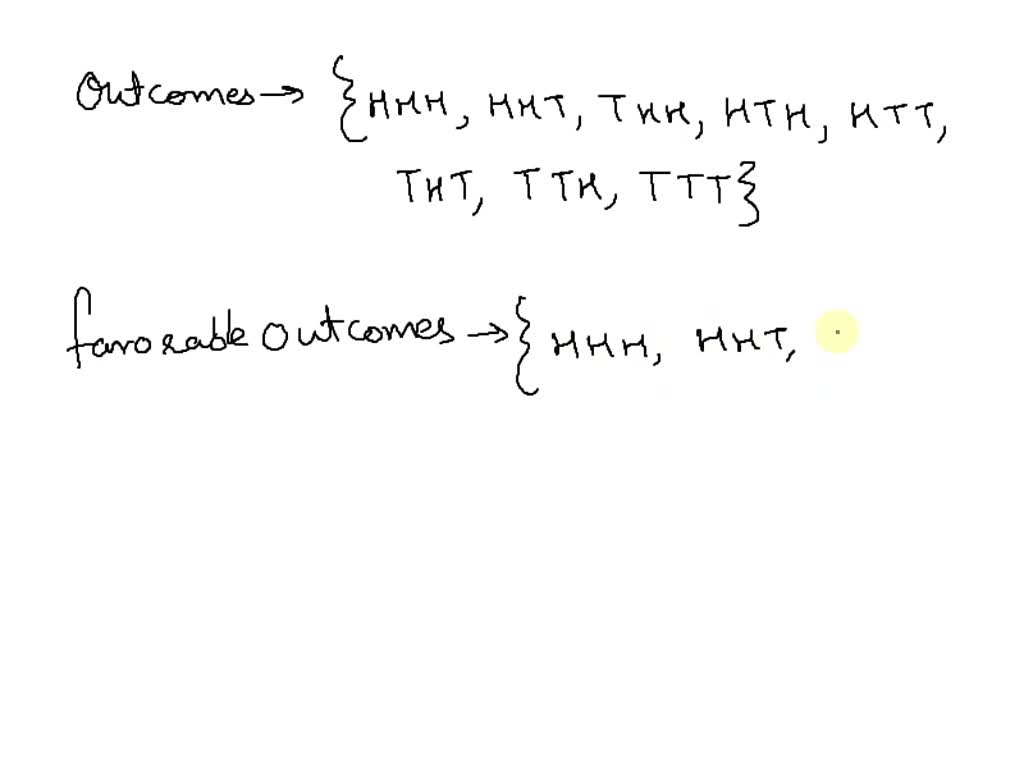 SOLVED: Use the "at least once rule to find the probabilities of the ...